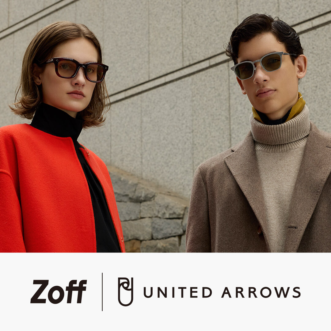 「Zoff」×「UNITED ARROWS」2024秋冬アイウェアコレクションが登場！ | ショップニュース | 武蔵小杉東急スクエア