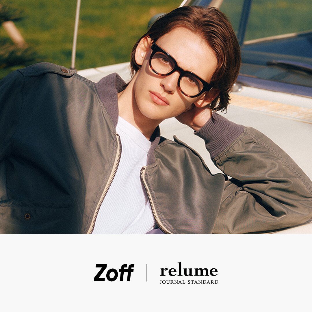 「Zoff｜JOURNAL STANDARD relume」2025年春の新作アイウェアコレクションが登場 | ショップニュース | 武蔵小杉東急スクエア